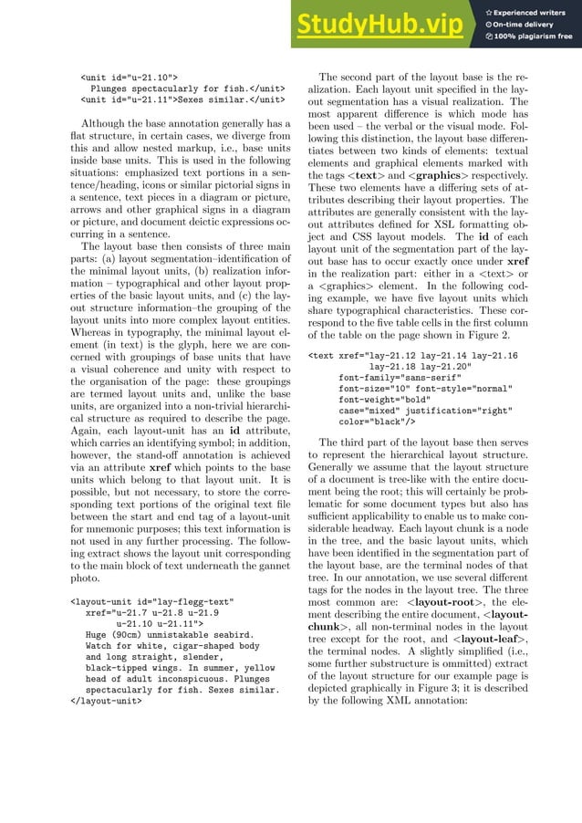 A Brief Introduction To The Gem Annotation Schema For Complex Document Layout Pdf