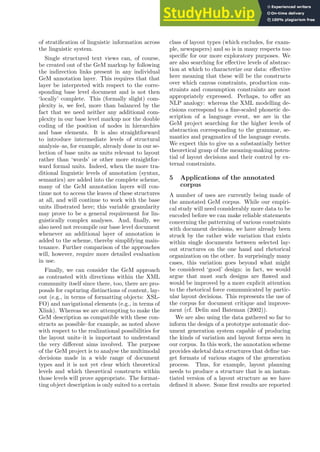 A Brief Introduction To The GeM Annotation Schema For Complex Document Layout | PDF