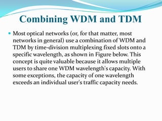 Introduction to WDM and TDM | PPT