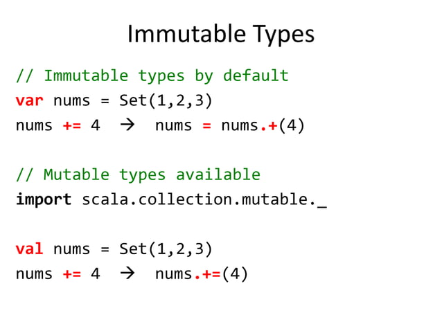 A Brief Intro to Scala