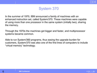 A brief look at ibm mainframe history | PPT