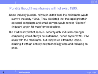 A brief look at ibm mainframe history | PPT