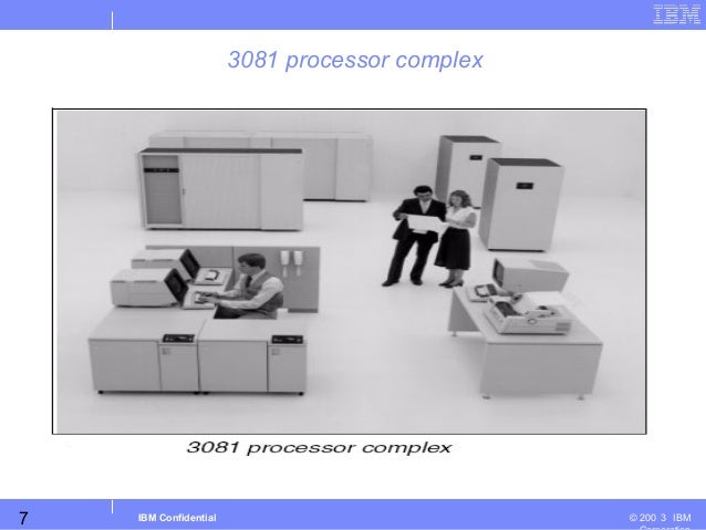 A brief look at ibm mainframe history