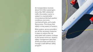A Brief Look at Safety Management Systems in Aviation | PDF