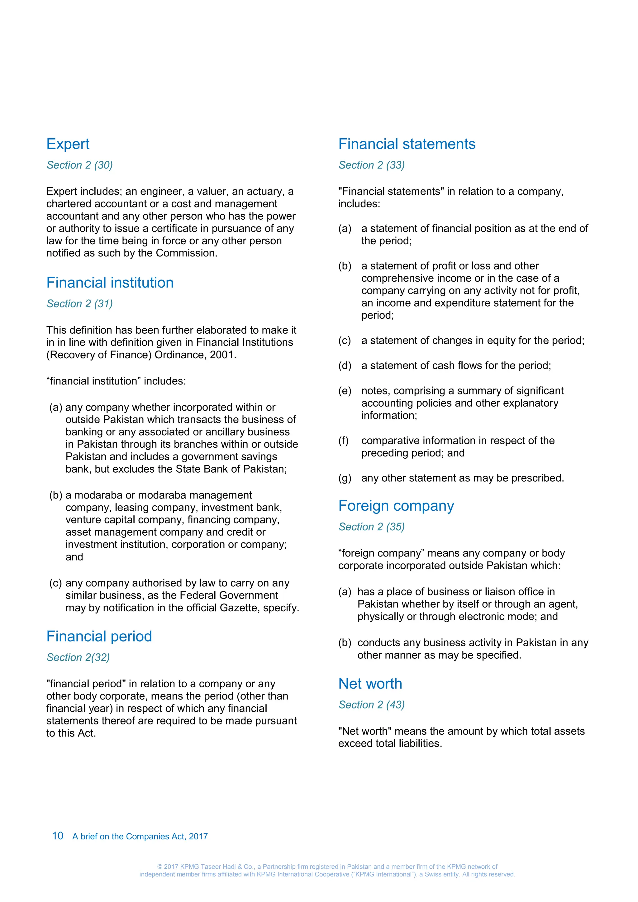 A brief on the Companies Act, 2017 - updated 3rd, 4th & 5th Schedule.pdf