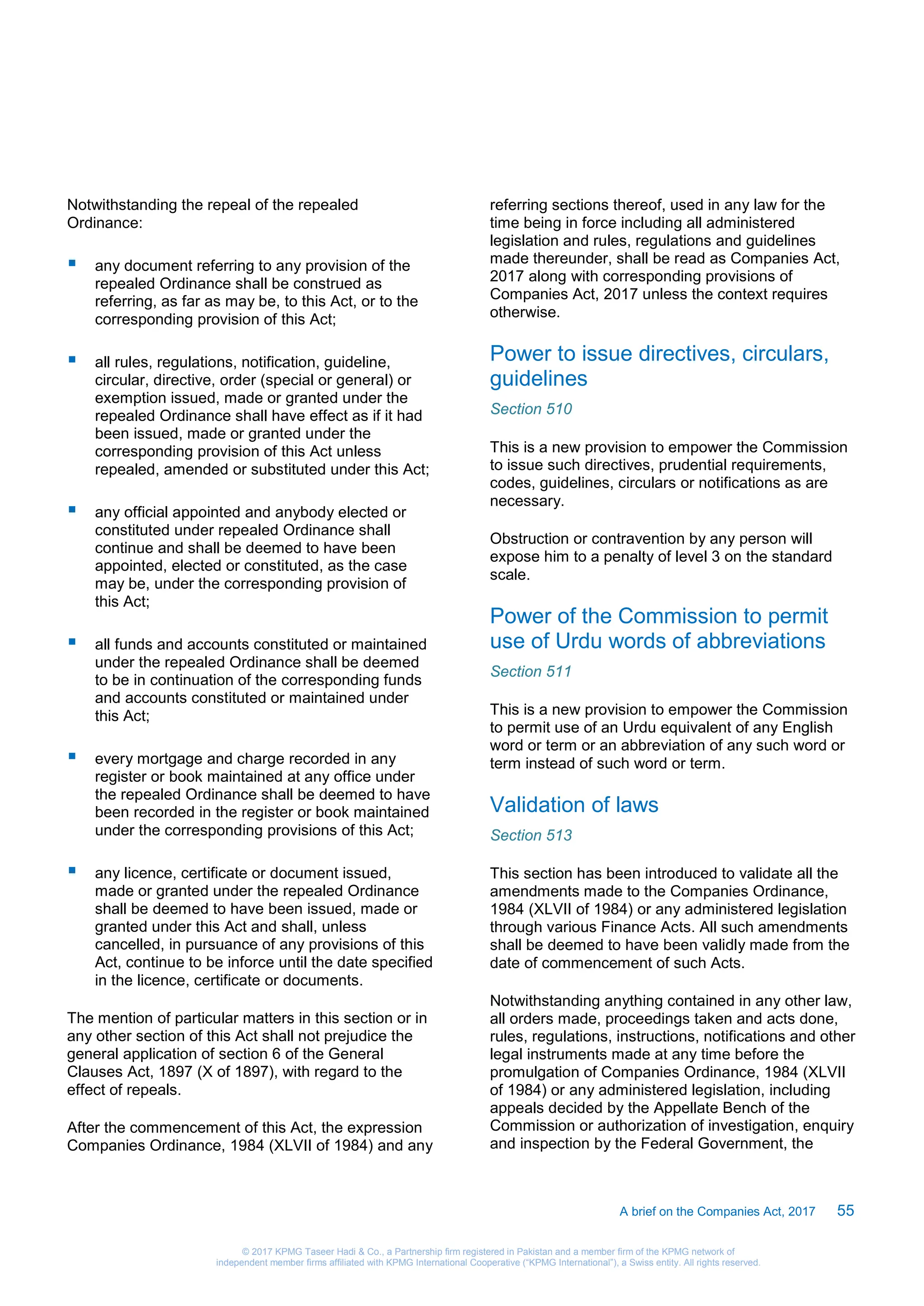 A brief on the Companies Act, 2017 - updated 3rd, 4th & 5th Schedule.pdf