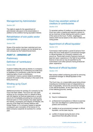 A brief on the Companies Act, 2017 - updated 3rd, 4th & 5th Schedule.pdf