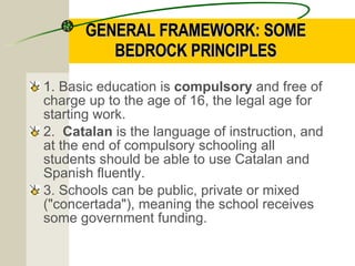 A Brief Outline Of The Catalan Educational System | PPT