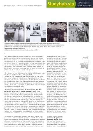 A Brief Outline Of The History Of Exhibition Making | PDF