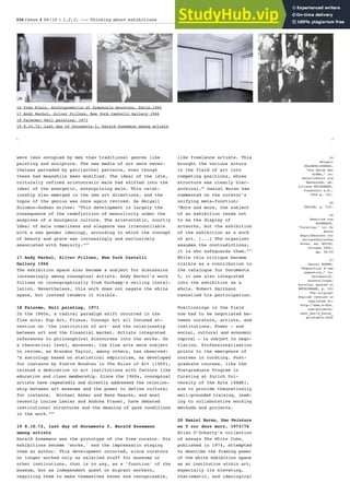 A Brief Outline Of The History Of Exhibition Making | PDF
