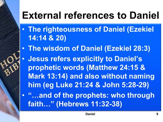 A brief overview of daniel | PPT