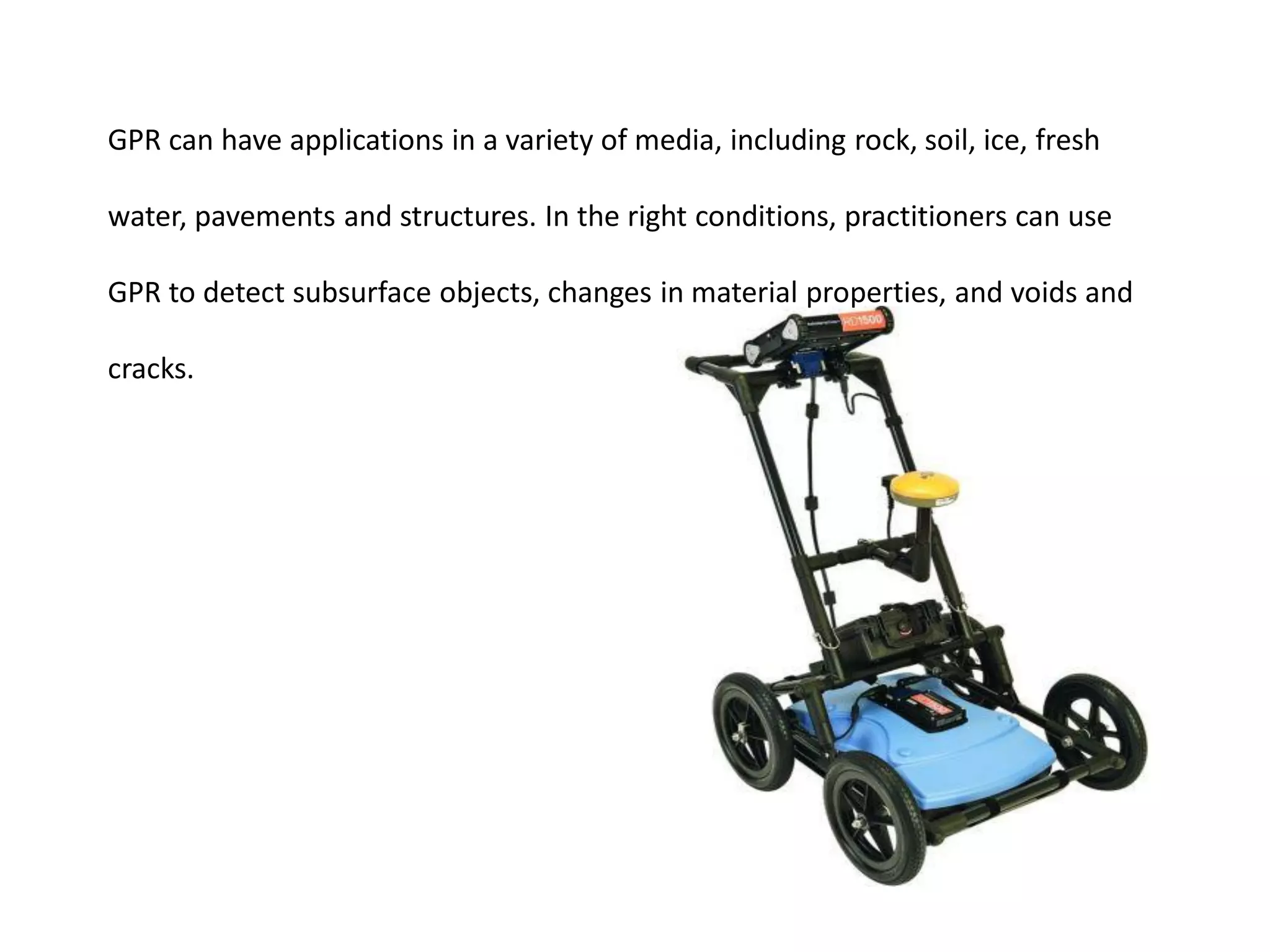 A Brief Overview of Ground-penetrating radar | PDF