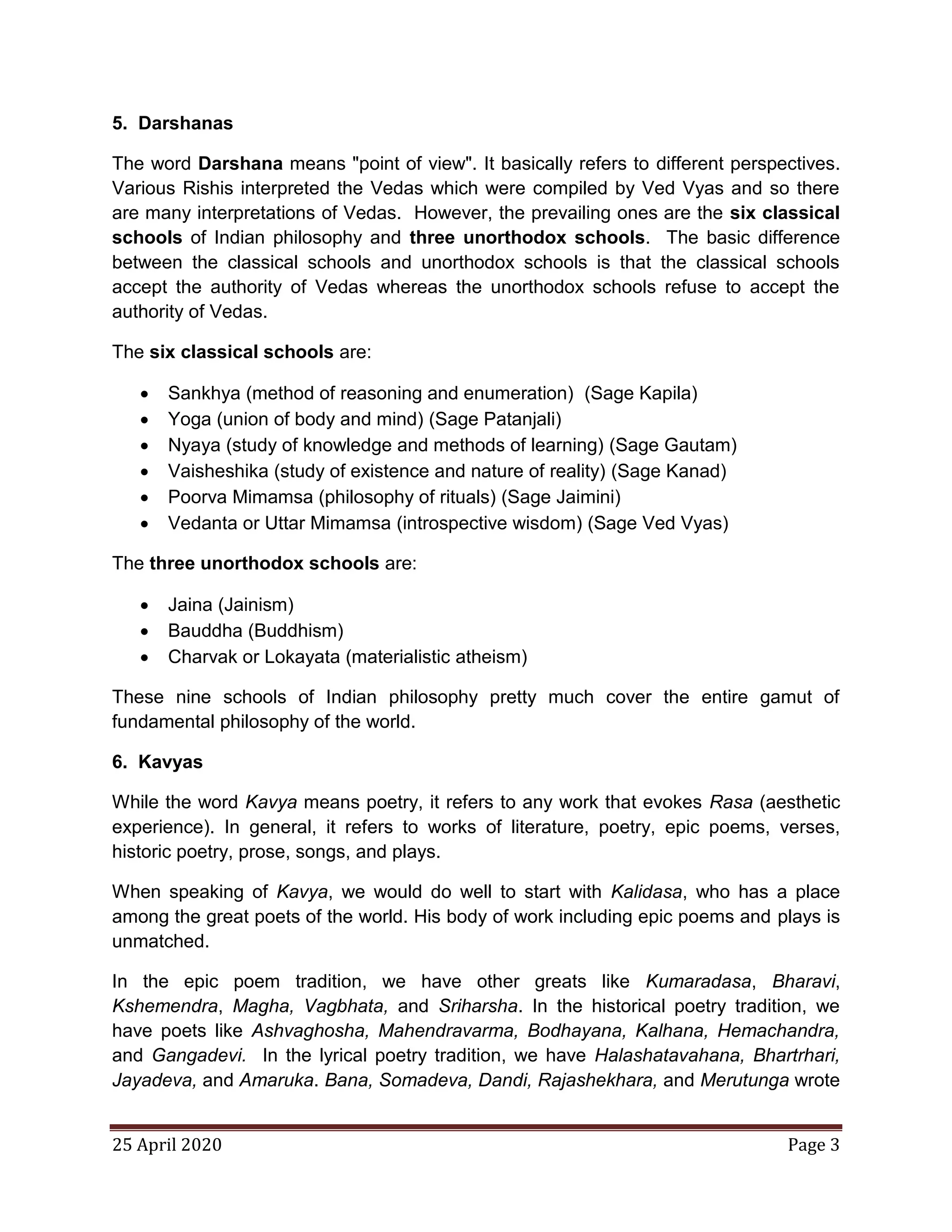A Brief Overview of Hindu Scriptures | PDF