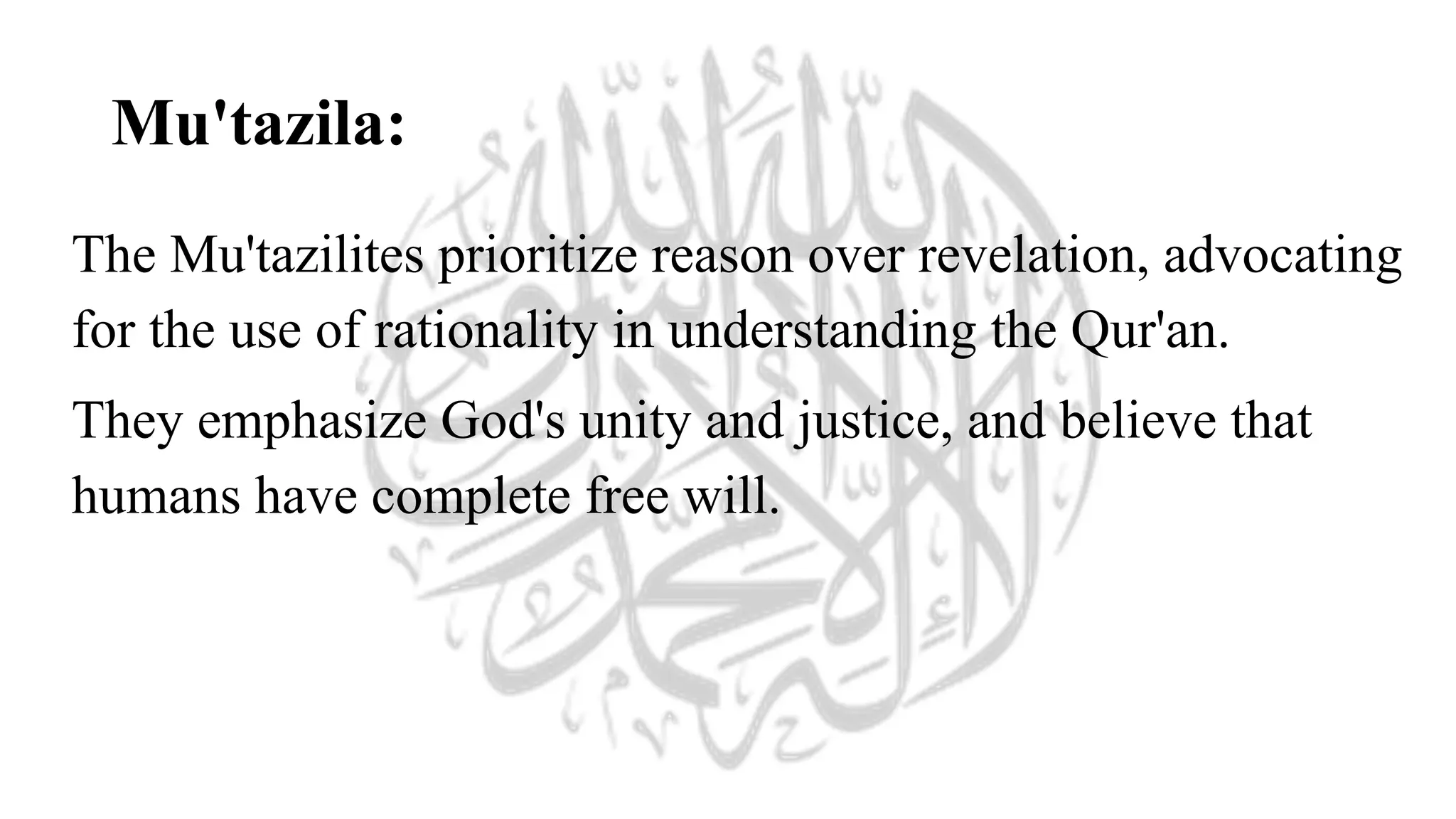 A brief overview of some major Islamic theological.pptx