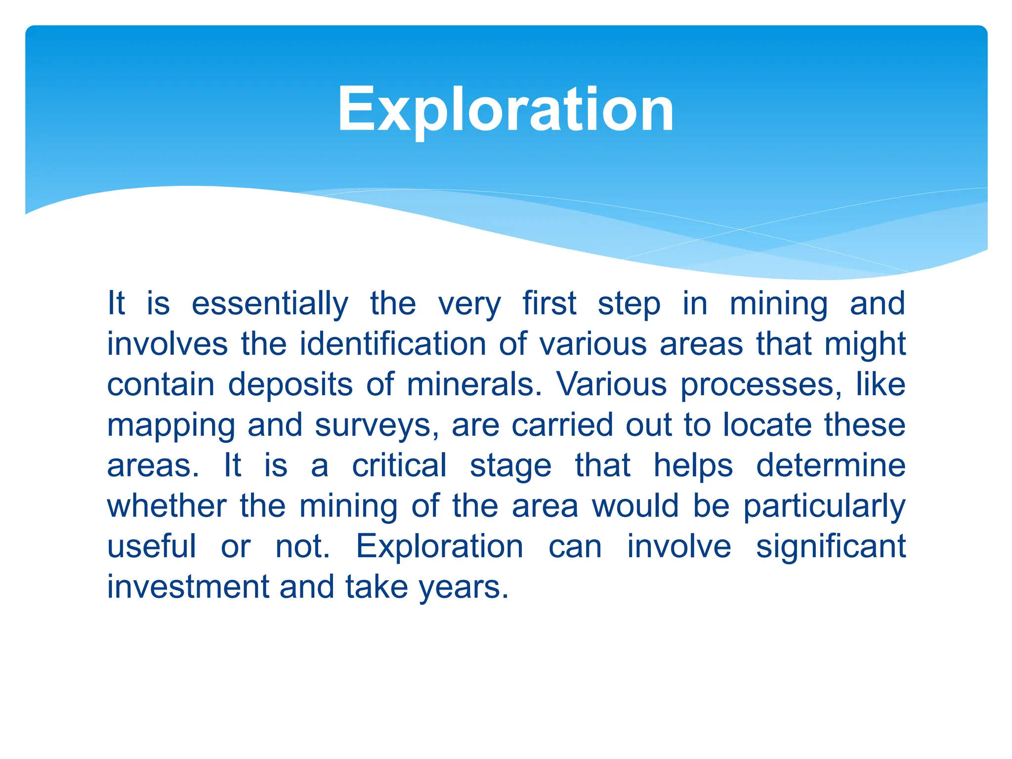 A brief overview of the process of mineral mining.pptx