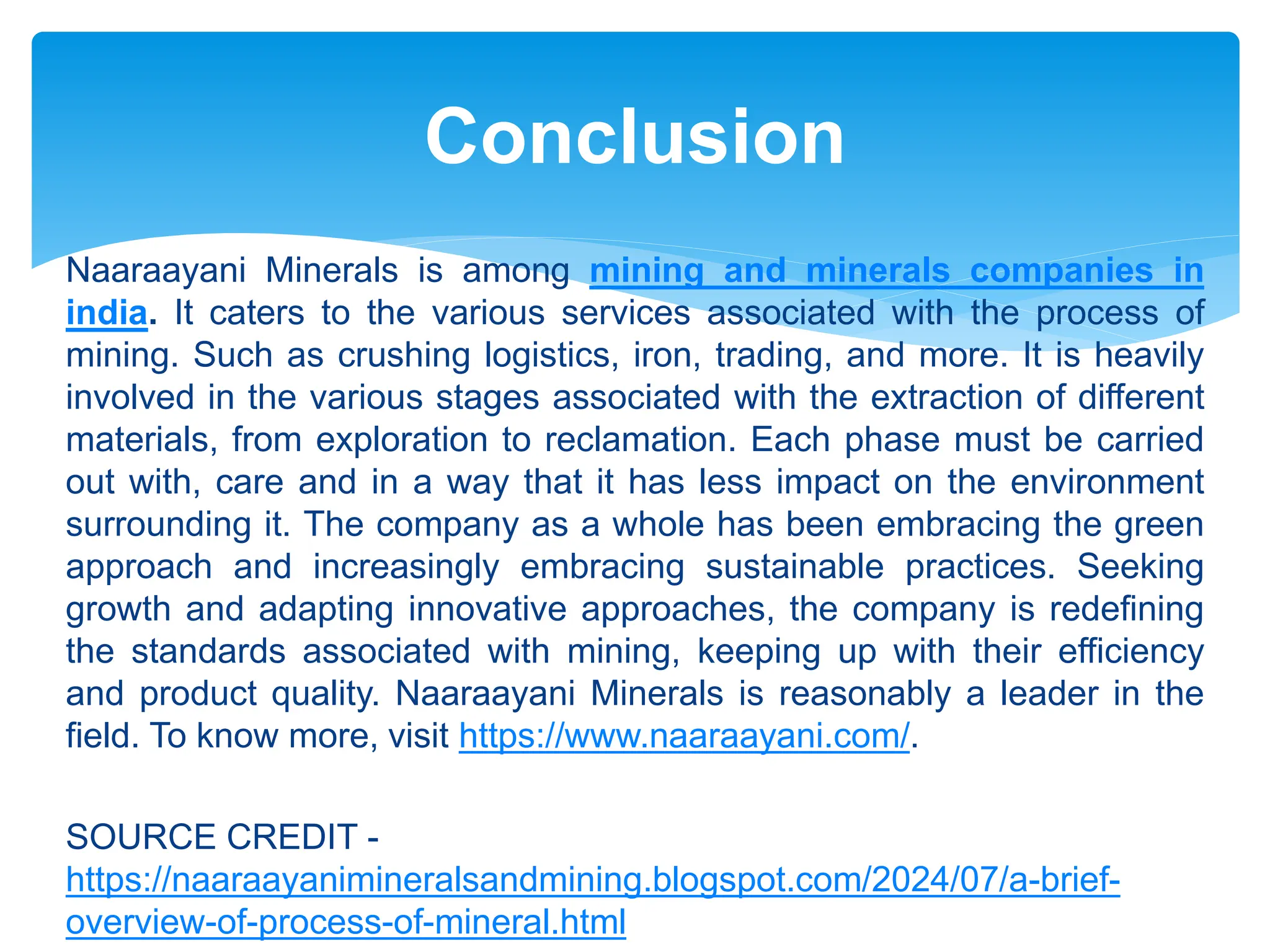A brief overview of the process of mineral mining.pptx