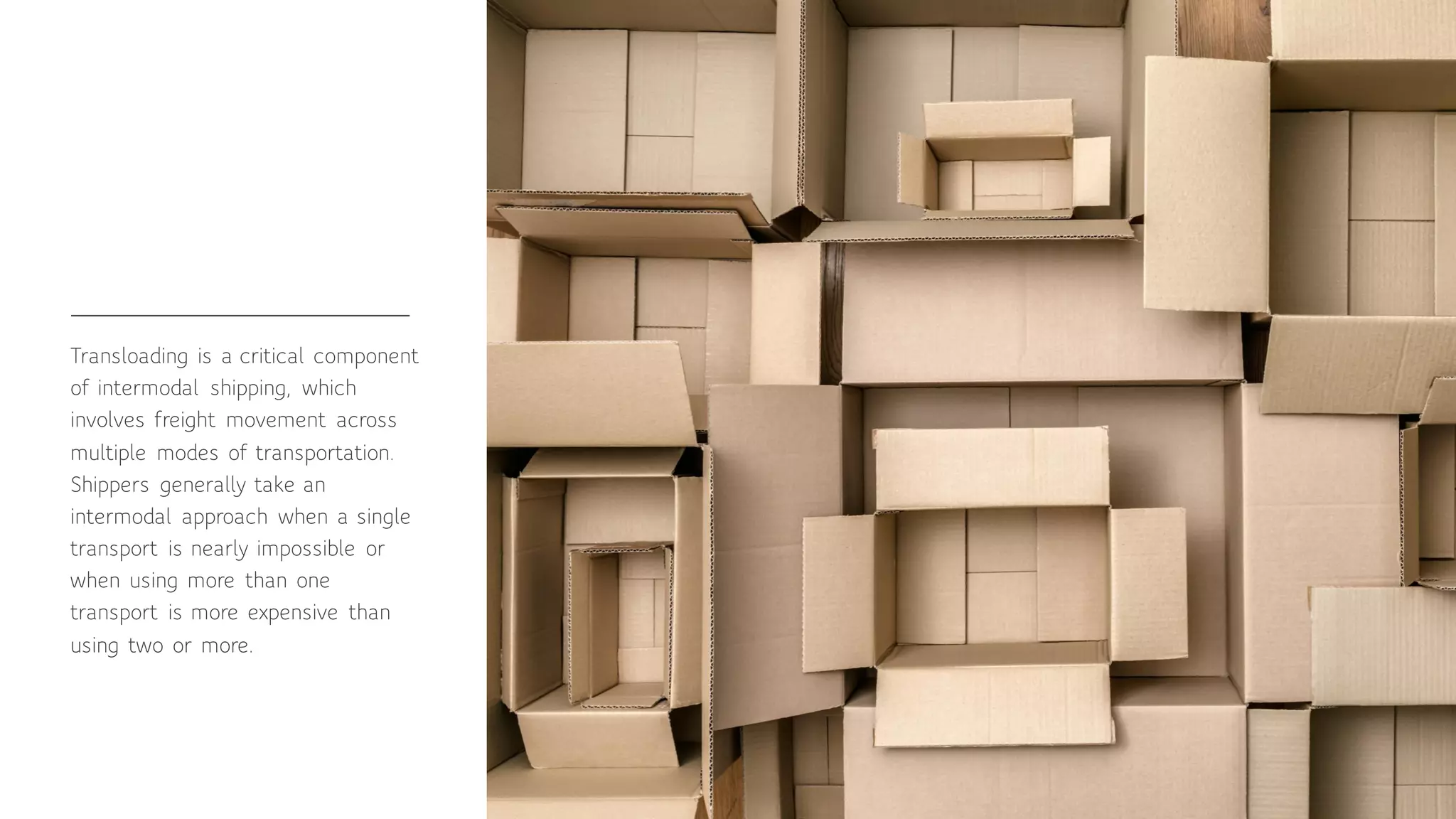 A Brief Overview of Transloading in Shipping and Logistics | PDF