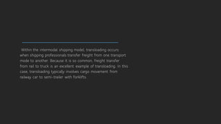 A Brief Overview of Transloading in Shipping and Logistics | PPT