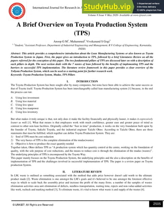 A Brief Overview on Toyota Production System (TPS.pdf