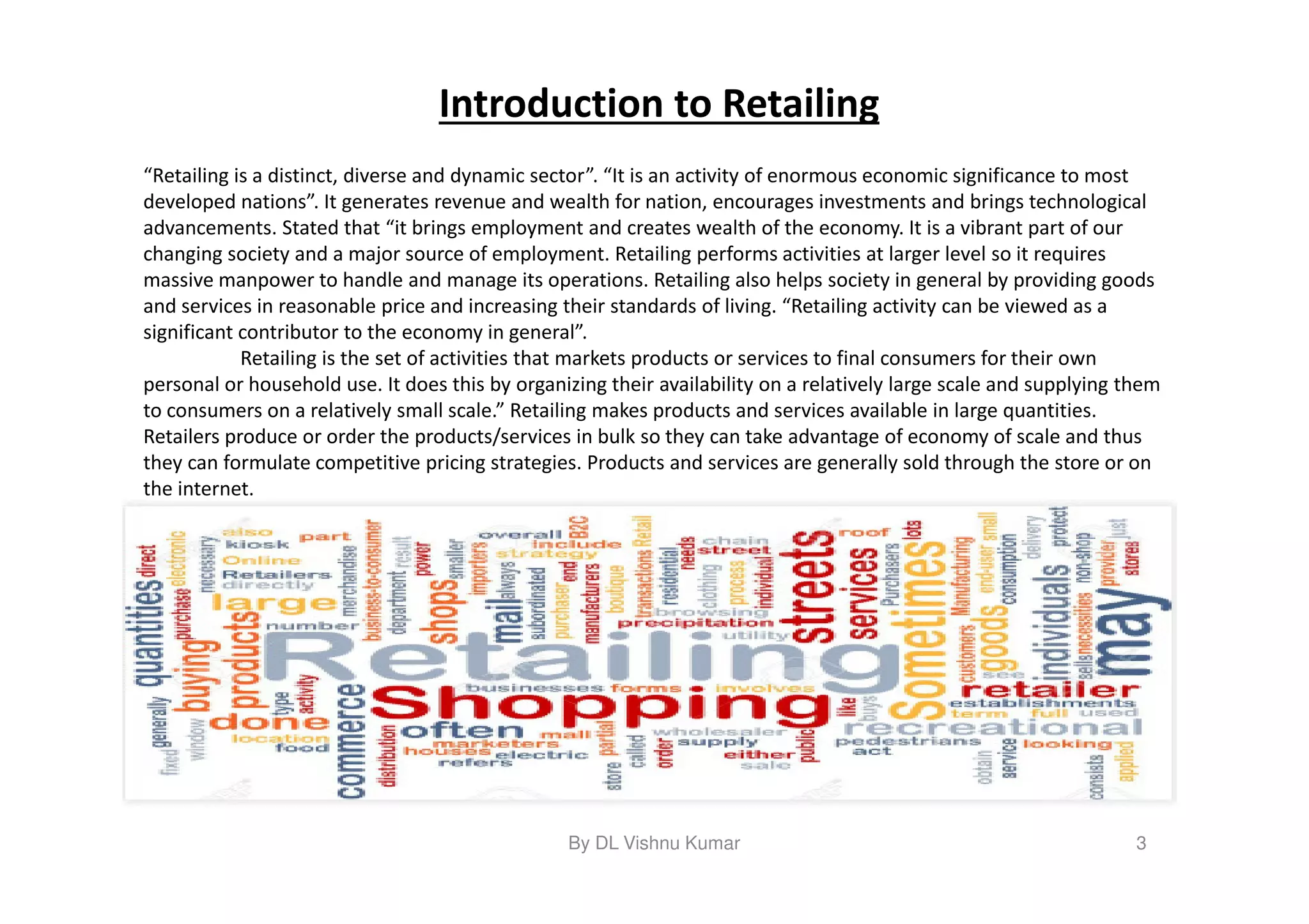 A brief overview to fmcg retail supermarket sector ppt | PDF