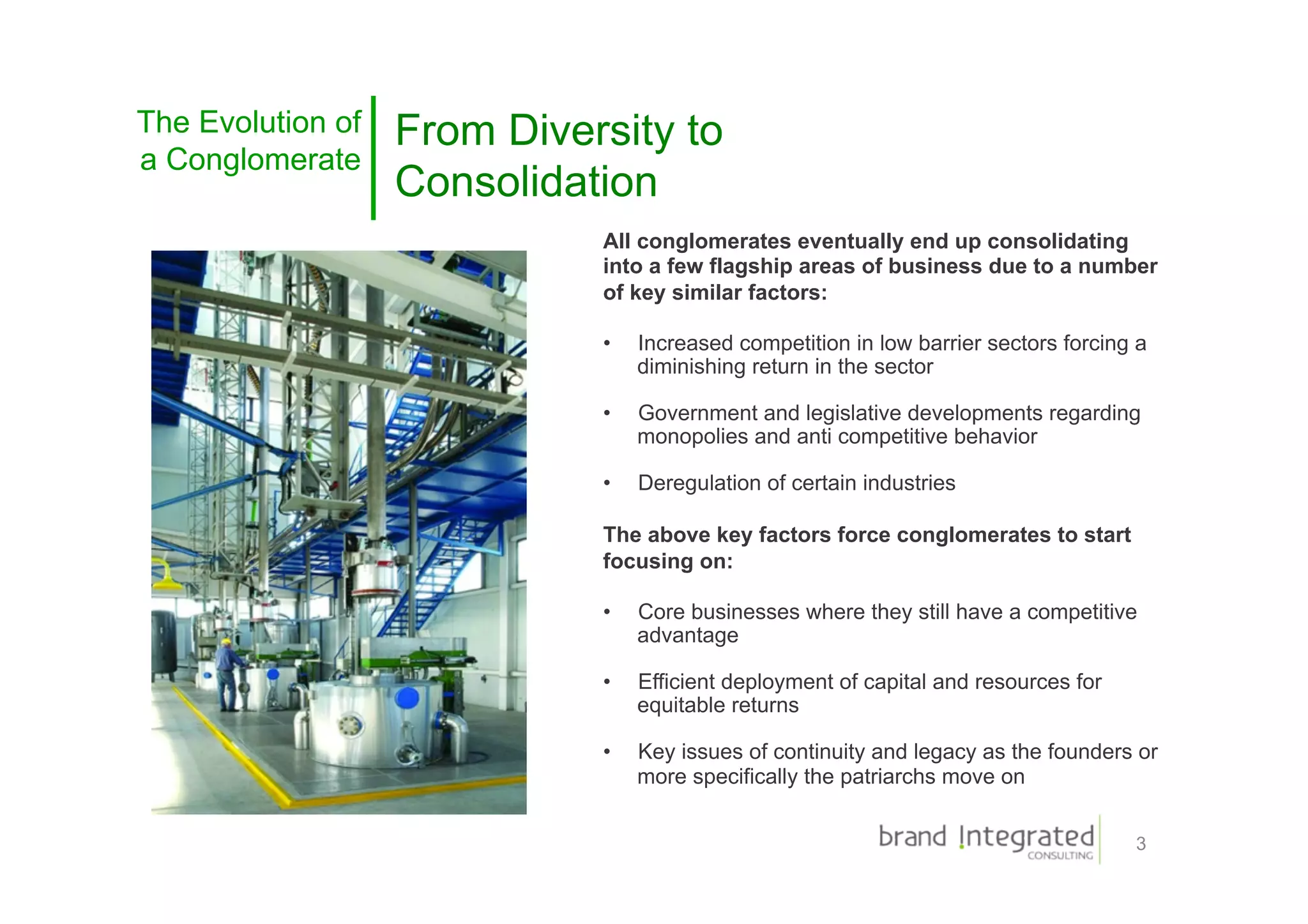 A brief perspective on conglomerates v2 | PDF