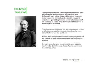 A brief perspective on conglomerates v2 | PDF