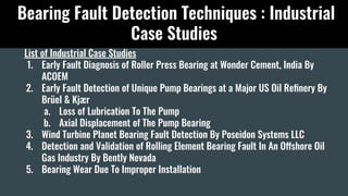 A Brief Presentation On Bearing Fault Detection Techniques .pdf