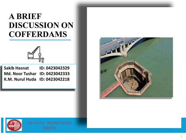 A Brief presentation on cofferdam- final - .pptx
