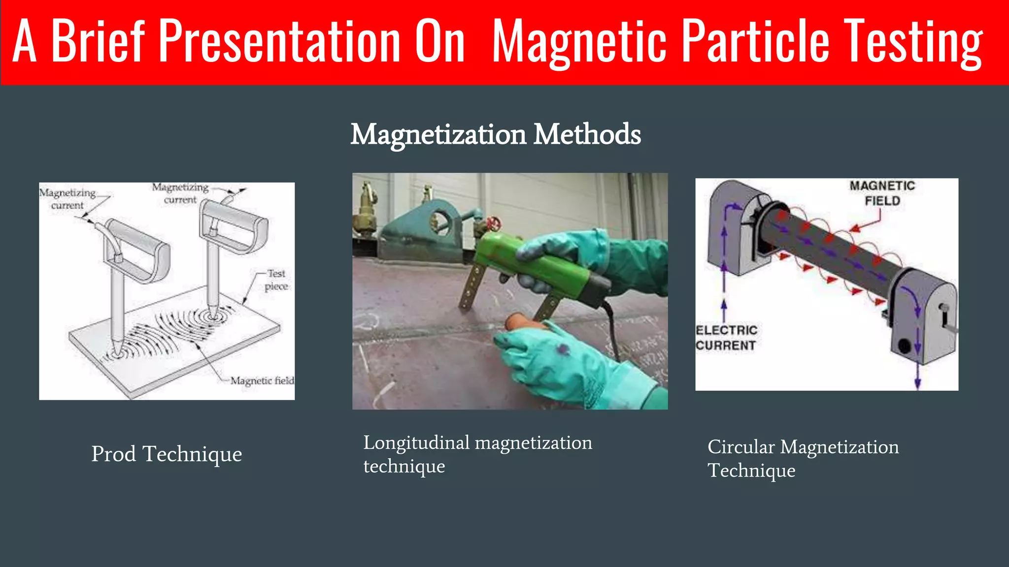 A Brief Presentation On Magnetic Particle Testing | PPTX