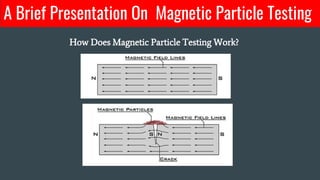 A Brief Presentation On Magnetic Particle Testing | PPTX