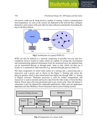 A Brief Research Study Of Wireless Sensor Network | PDF