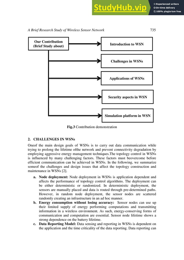 A Brief Research Study Of Wireless Sensor Network | PDF