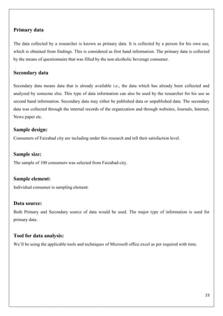 “A brief study on market positioning of brand Maaza with context to ...