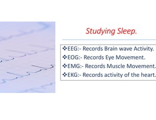 A brief study on sleep. | PDF
