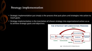 A brief study on strategy implementation | PPT