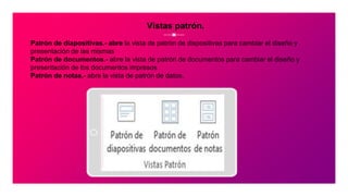 Barra de herramientas powerpoint. | PPTX