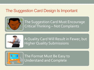 Suggestion Box Card Template