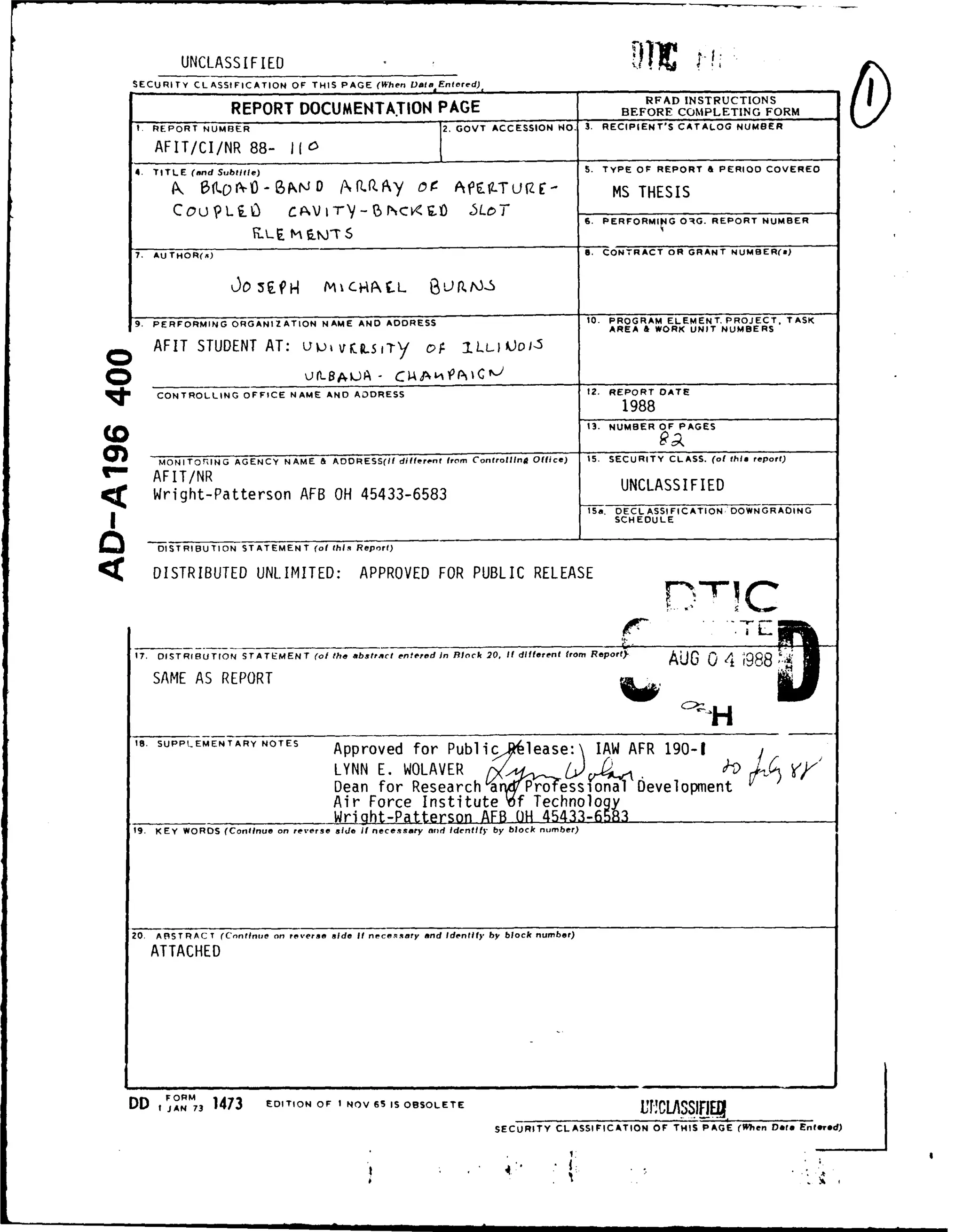 A Broad-Band Array of Aperture Coupled Cavity Backed Slot Elements.pdf