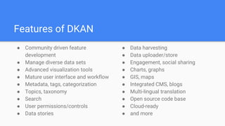 A Broader Data Management Strategy with DKAN | PPTX