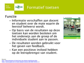 Abrr formatief toetsen 12 mei 2016 bb versie | PPTX