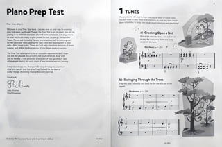 ABRSM Piano Prep Test for kids and adults | PDF