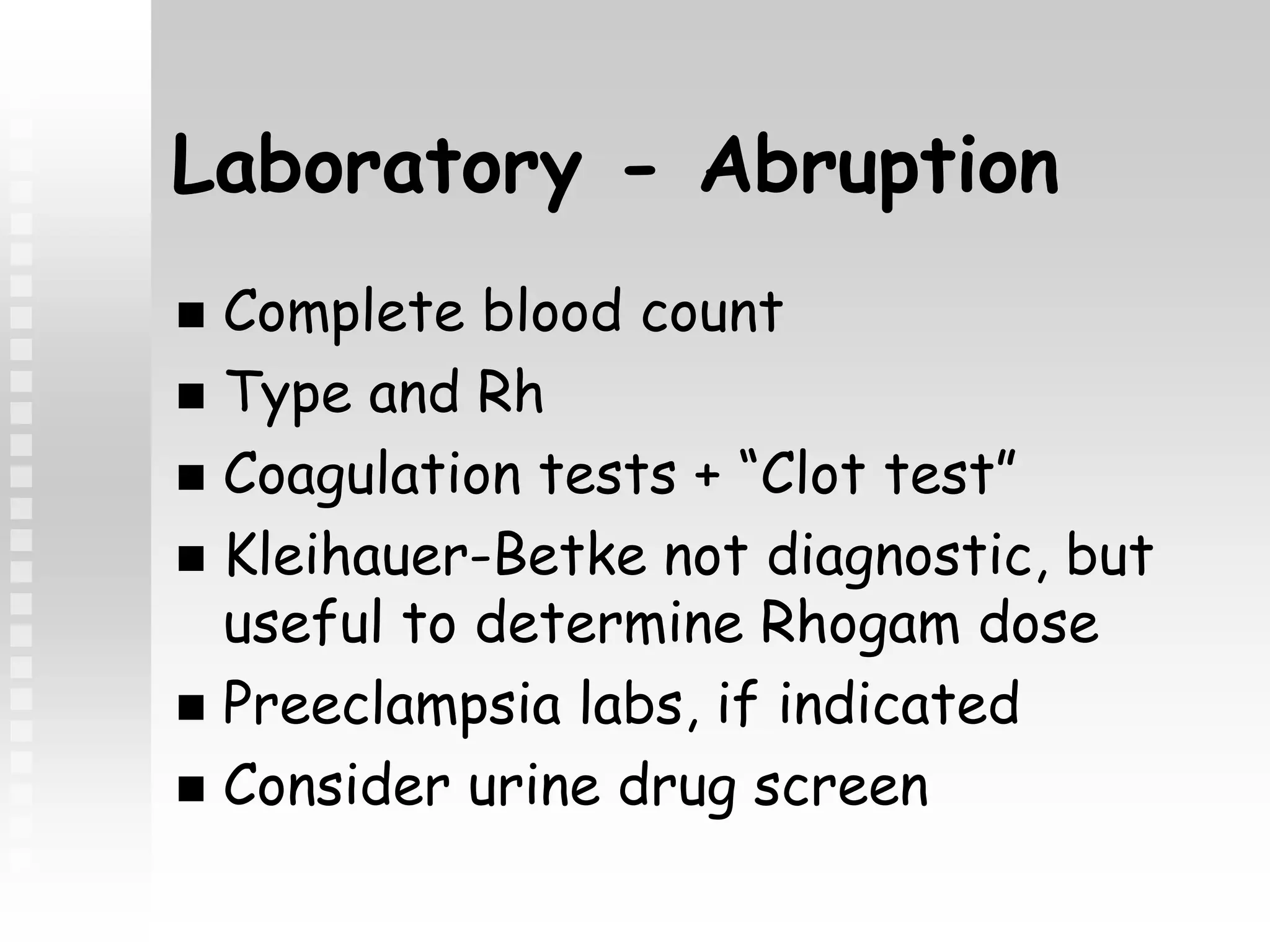 Abruptio placenta | PPTX