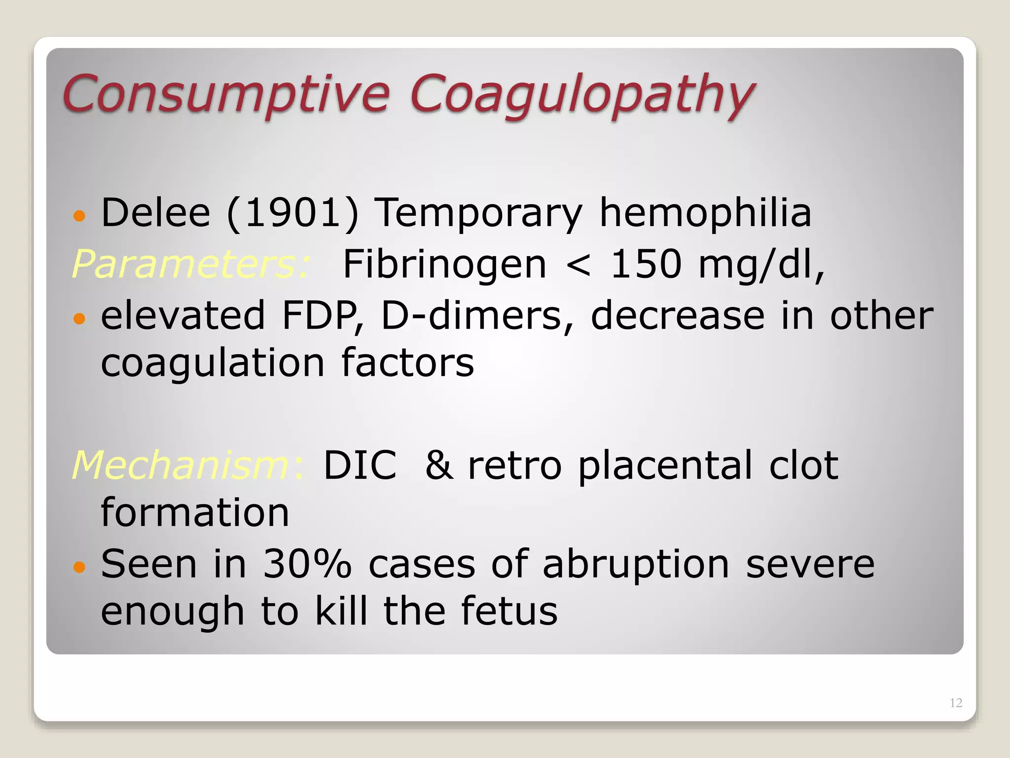Abruptio placenta- Define, cause, sign and symptoms, Risk Factors ...