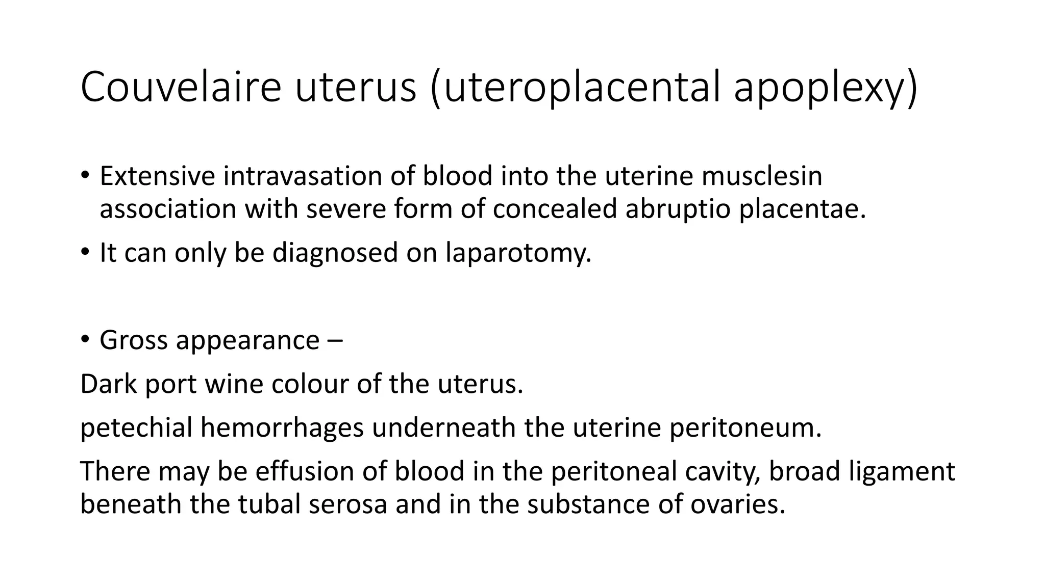 Abruptio Placentae Pptx