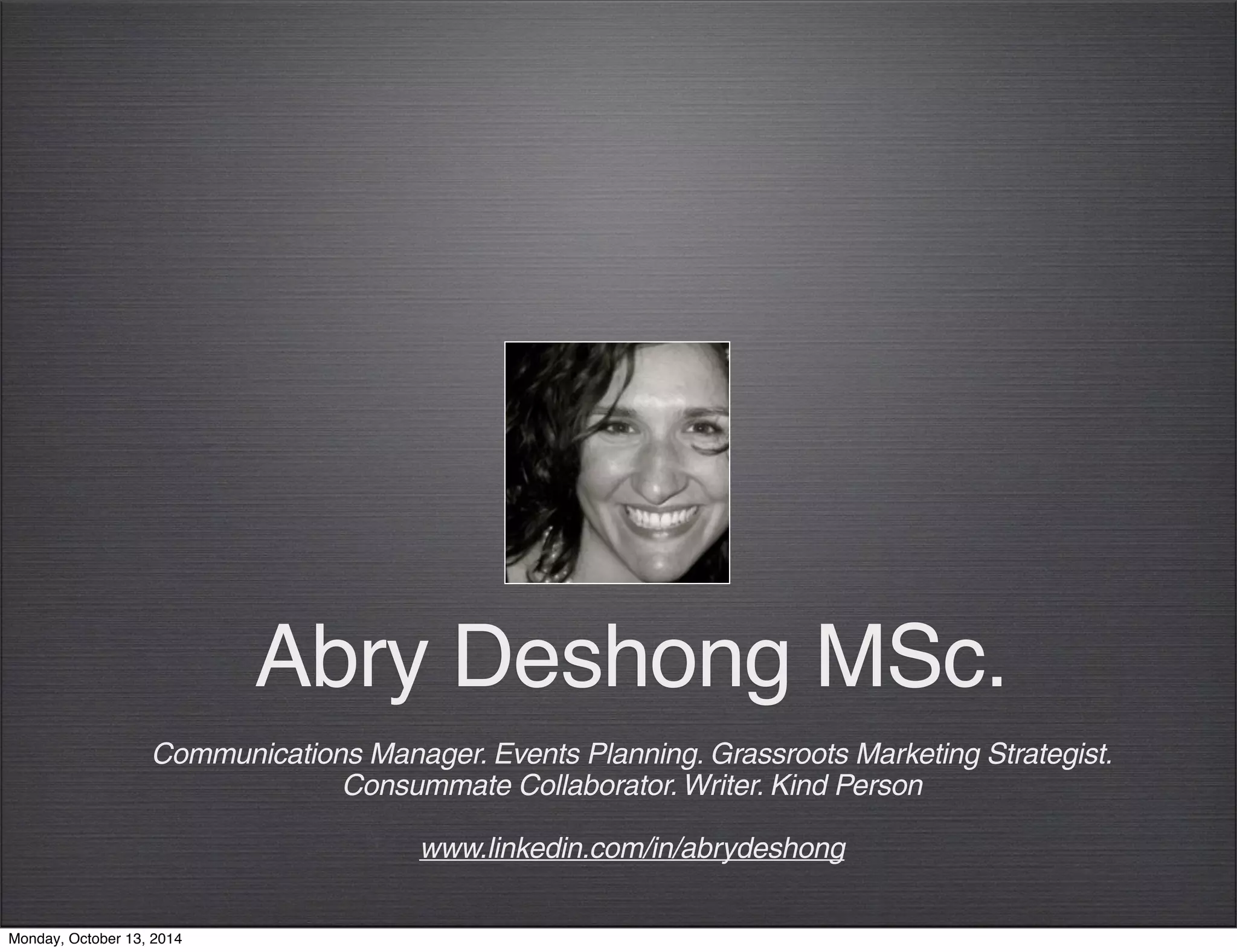 Abry deshong's portfolio | PDF