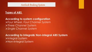 Antilock Braking System using Neural Network | PPTX | Artificial Intelligence | Technology ...