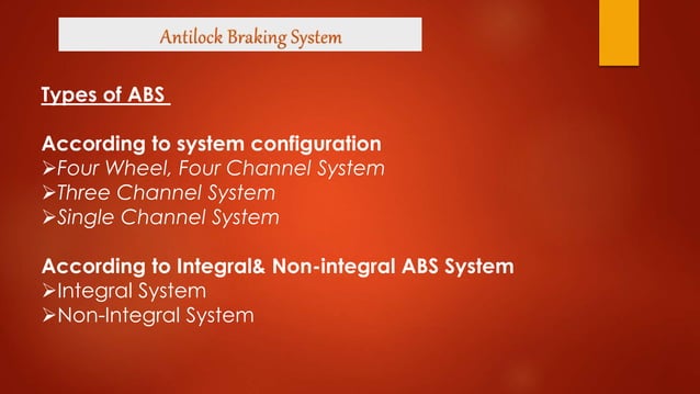 Antilock Braking System using Neural Network | PPTX | Artificial Intelligence | Technology ...