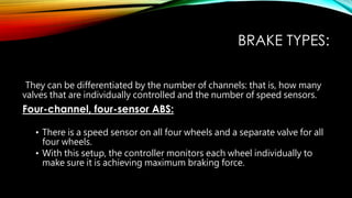 Anti-Lock Braking System (ABS) - An Overview | PPT