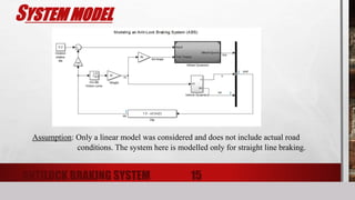 Abs (Anti-lock braking system ) | PPTX