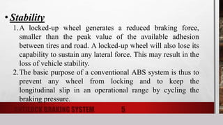 Abs (Anti-lock braking system ) | PPTX